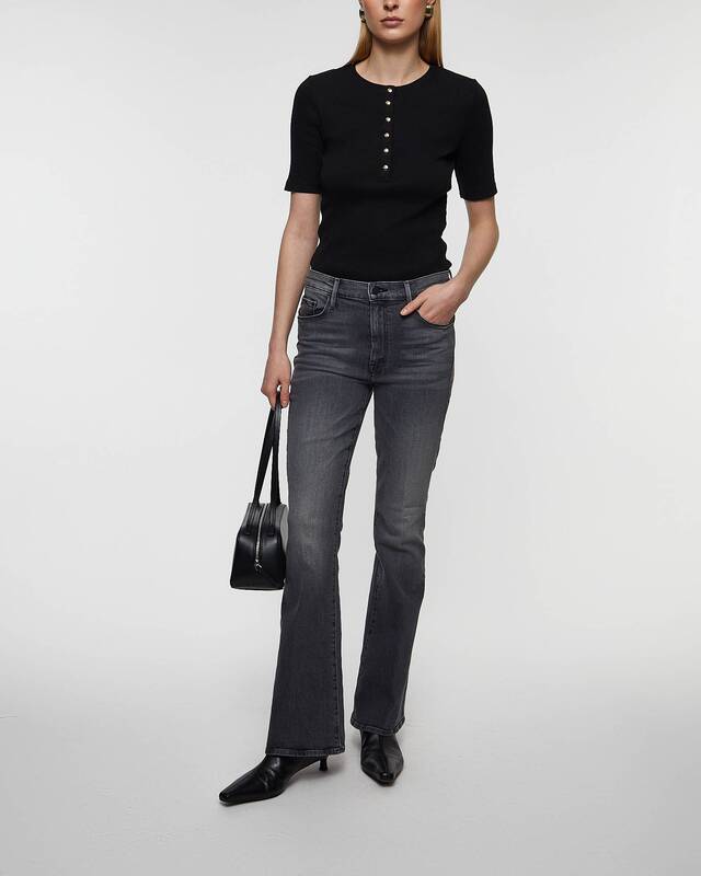 Mother Denim Jeans The Weekender Dark Grey | WAKAKUU Mother Denim Jeans The Weekender Dark Grey | WAKAKUU