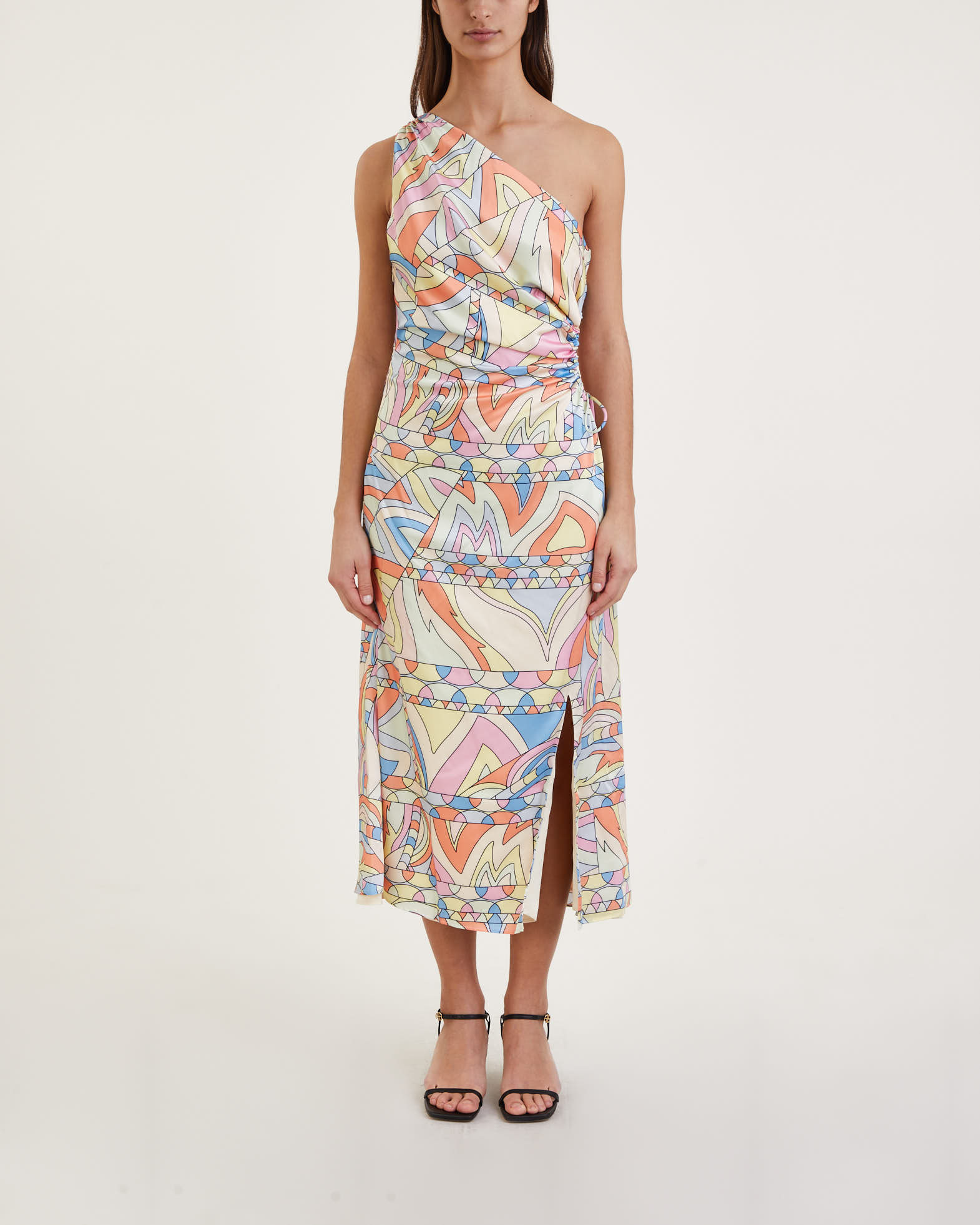 By Malina Klänning Ellie Bold Shapes Multicolor | WAKAKUU