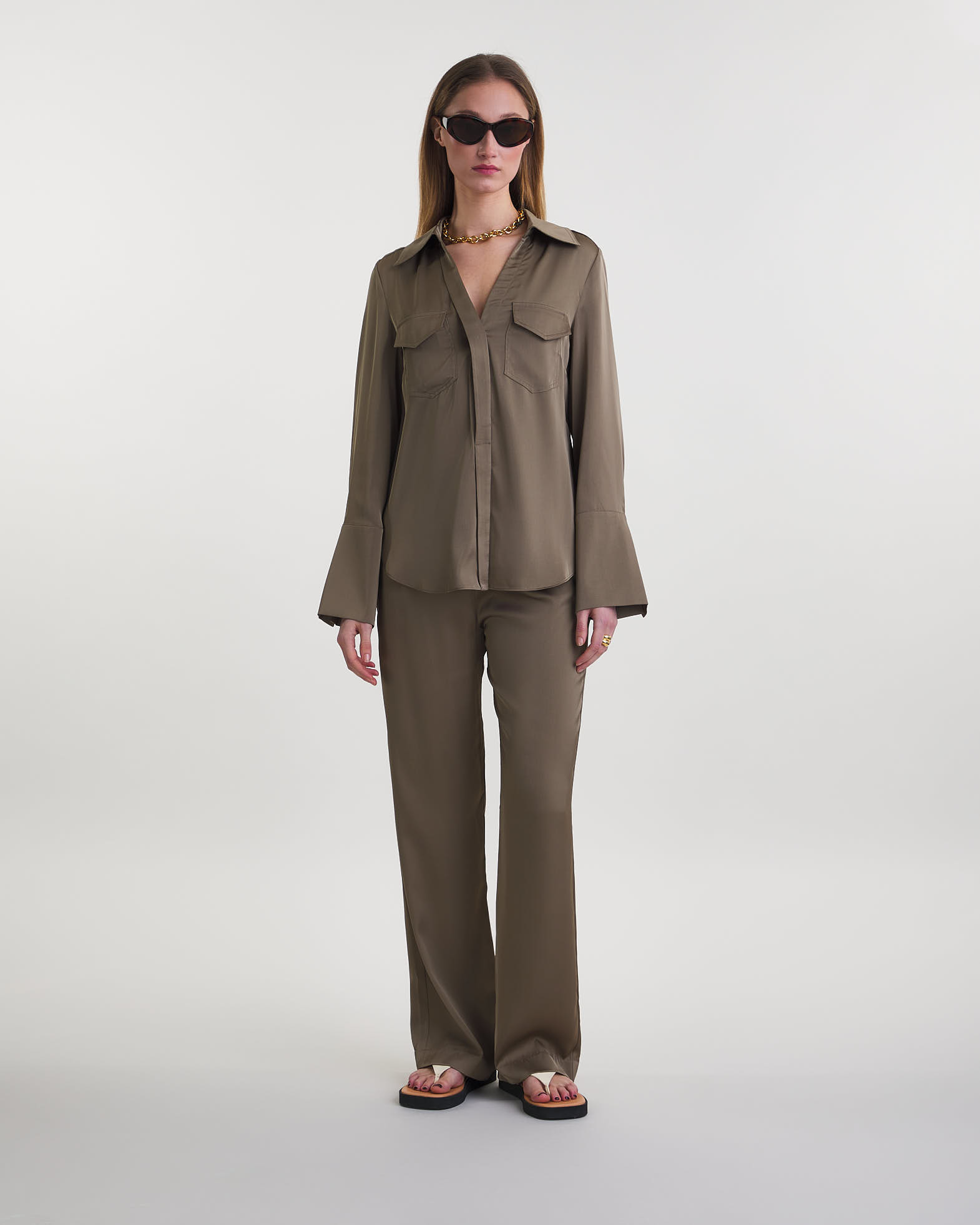 Wakakuu Icons Byxor Maria Satin | WAKAKUU