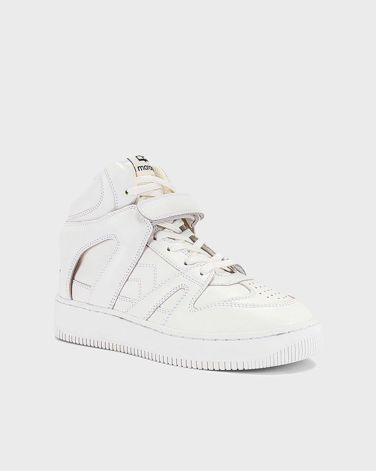 Isabel Marant Sneakers Brooklee White | WAKAKUU