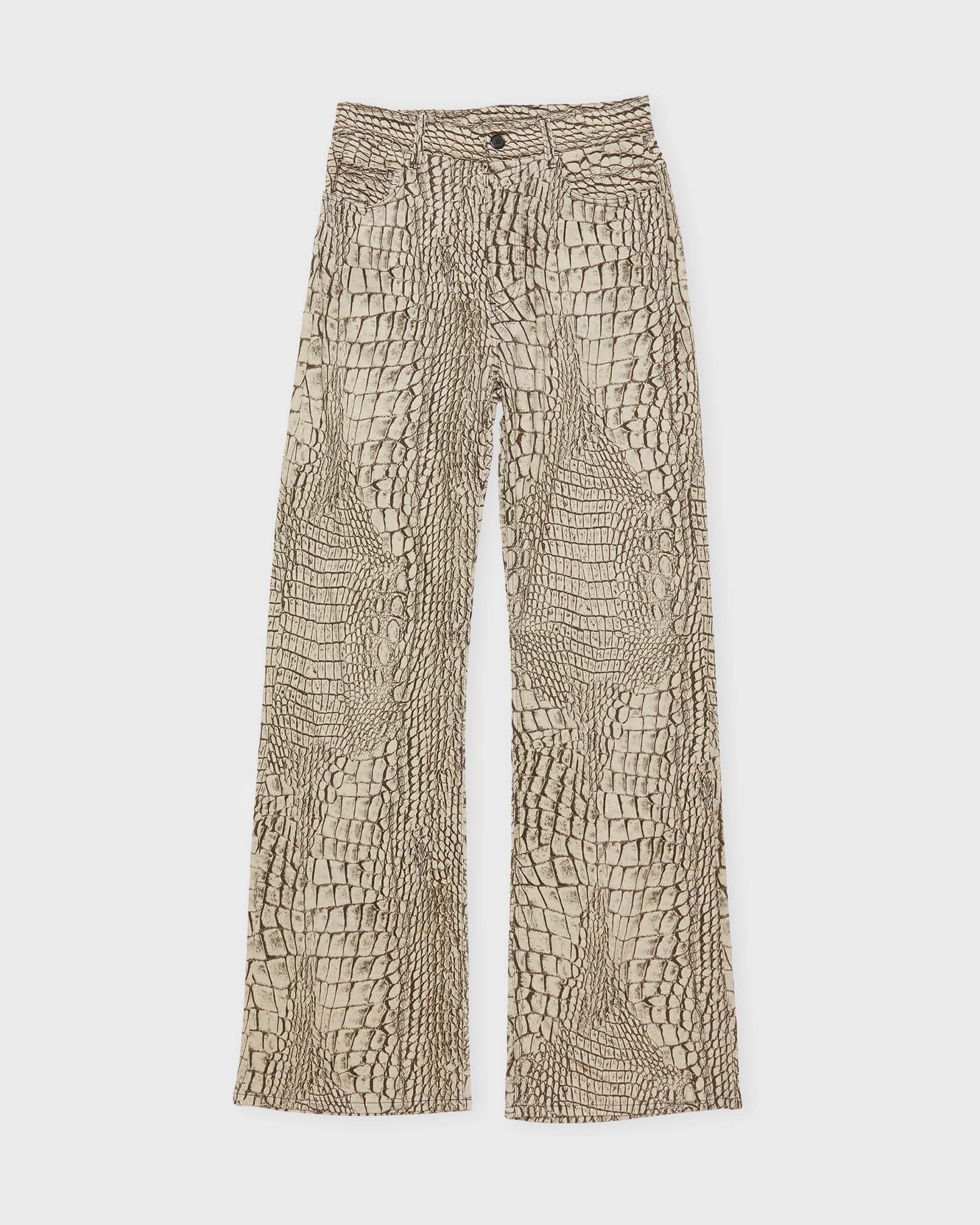 Acne Studios Byxor Printed Relaxed | WAKAKUU