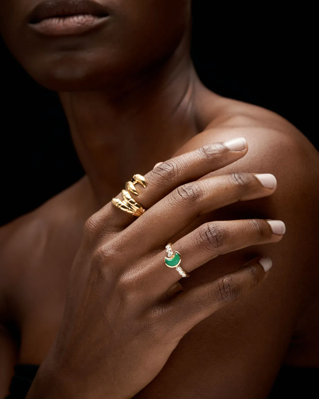 Maria Nilsdotter Ring Claw Double Heavy | WAKAKUU