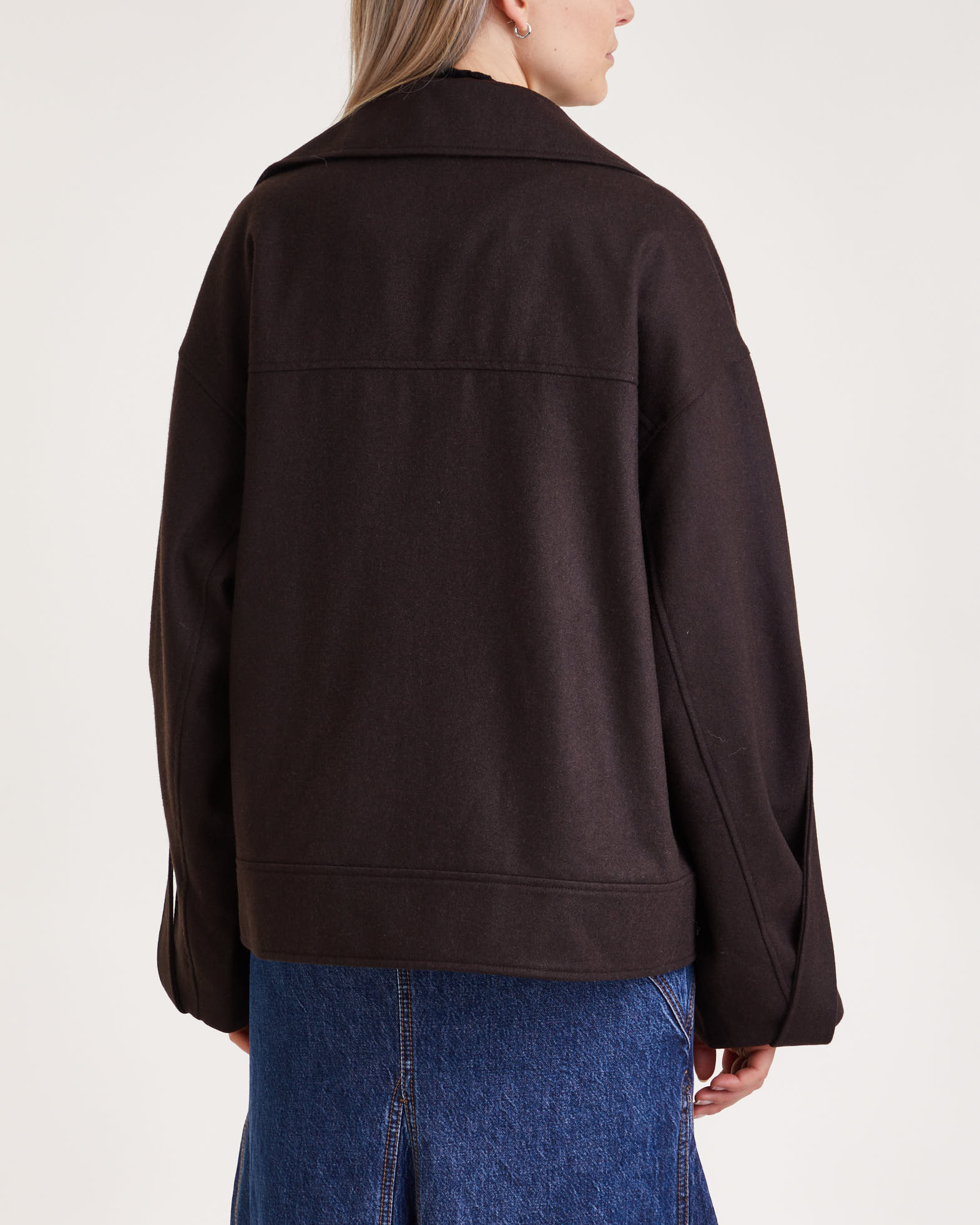 Dagmar Jacket Aviator Wool | WAKAKUU